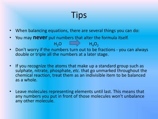 Balancing Equations-2.ppt | Board Games and Puzzles | Games and Puzzles