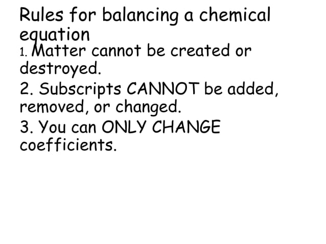 balancing equations.ppt