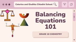 BALANCING EQUATIONS PRESENTATION.pdf | Chemistry | Science