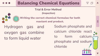 BALANCING EQUATIONS PRESENTATION.pdf | Chemistry | Science