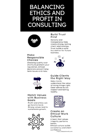 Balancing Ethics and Profit in Consulting | PDF
