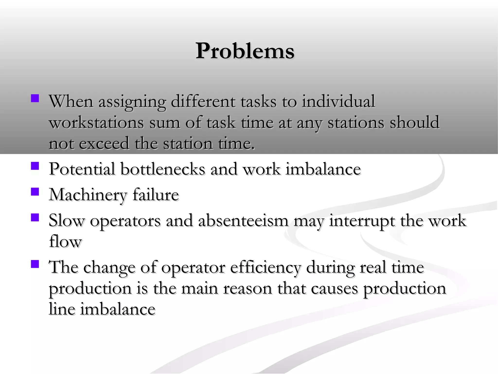 Balancing exercise for garment industry | PPT