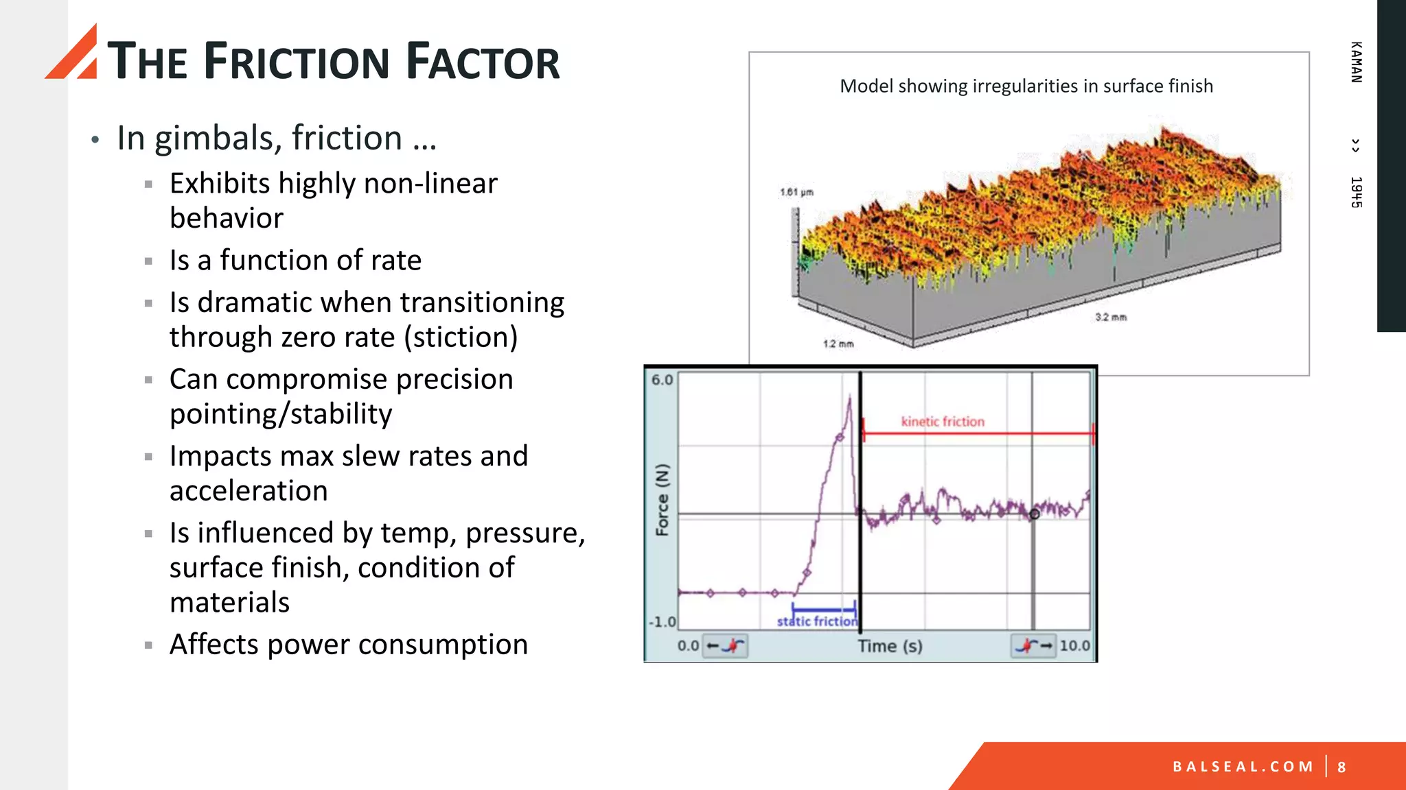 Balancing Friction & Sealing Effectiveness in Gimbal Design | PPTX