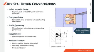 Balancing Friction & Sealing Effectiveness in Gimbal Design | PPTX