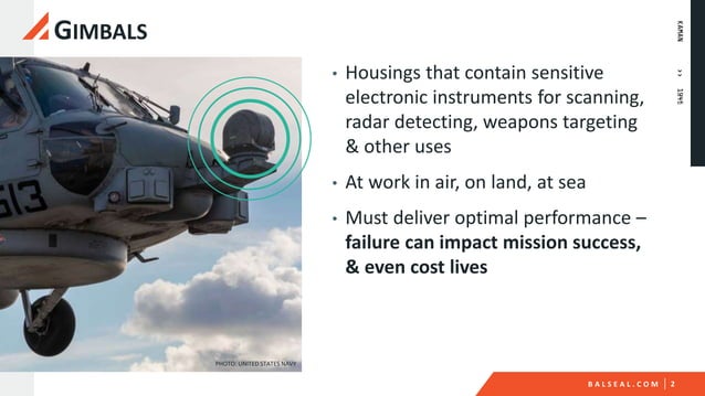 Balancing Friction & Sealing Effectiveness in Gimbal Design | PPT