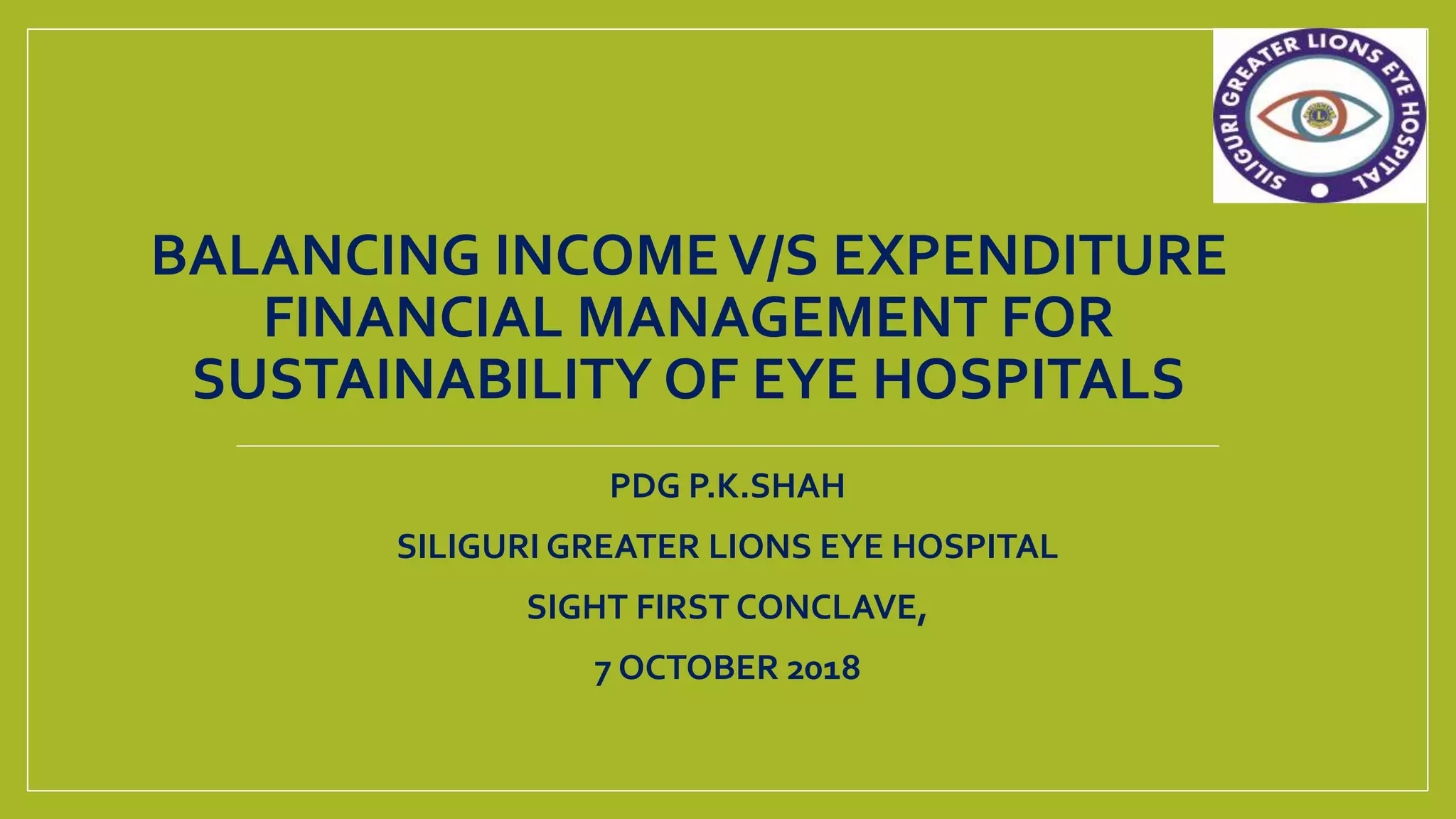 Balancing income vs expenses | PPT