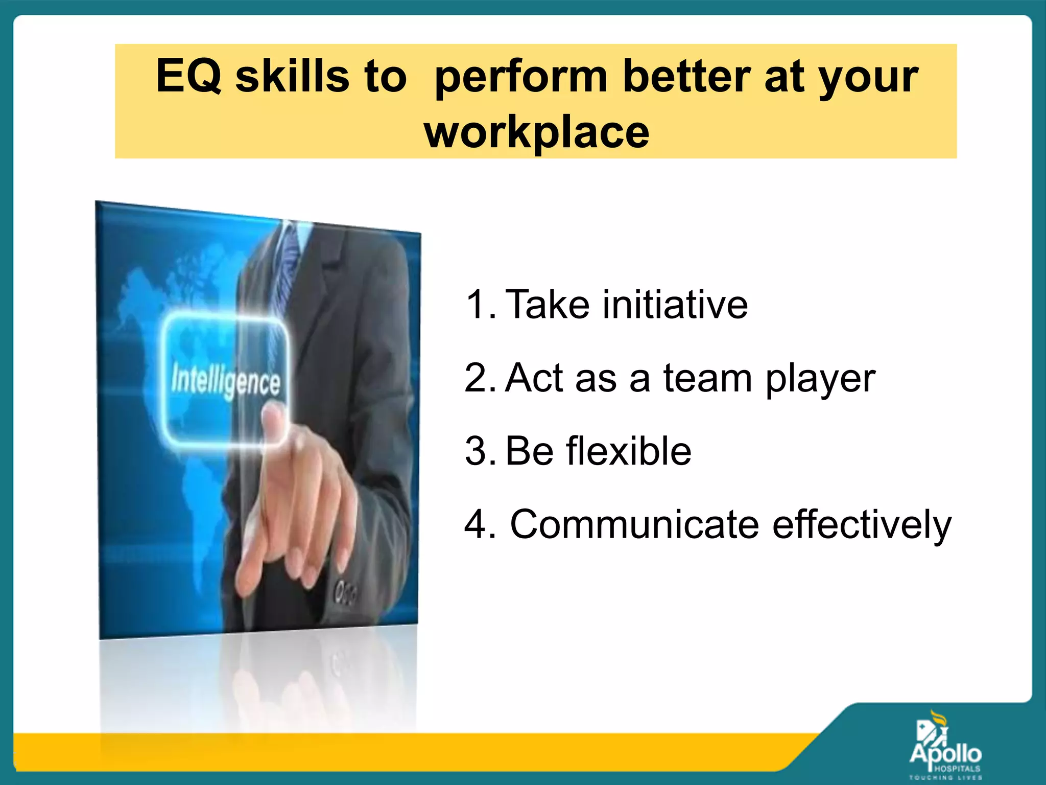 Balancing IQ vs EQ in workplace | PPT