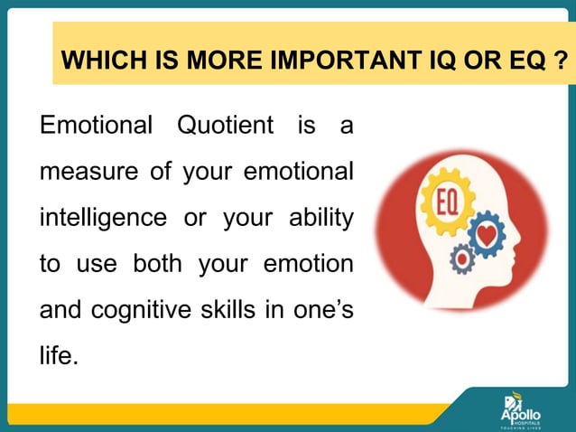 Balancing IQ vs EQ in workplace | PPT
