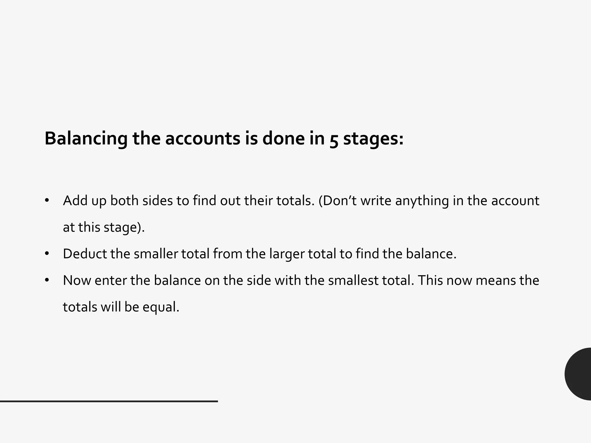 Balancing off accounts | PPTX