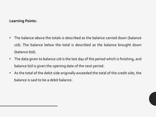 Balancing off accounts | PPTX | Consumer Banking | Personal Finance