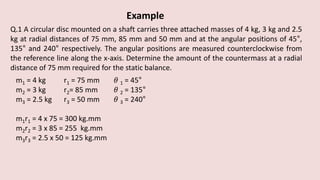 Balancing of rotating masses | PDF