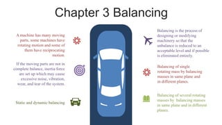Balancing of rotating masses | PDF