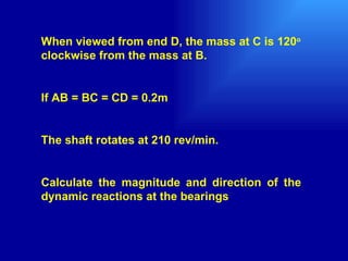 Balancing of Shafts | PPT