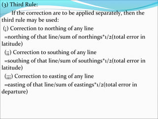 Balancing of traverse | PPT