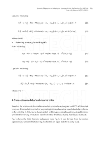 Balancing of unbalanced rotors2 | PDF