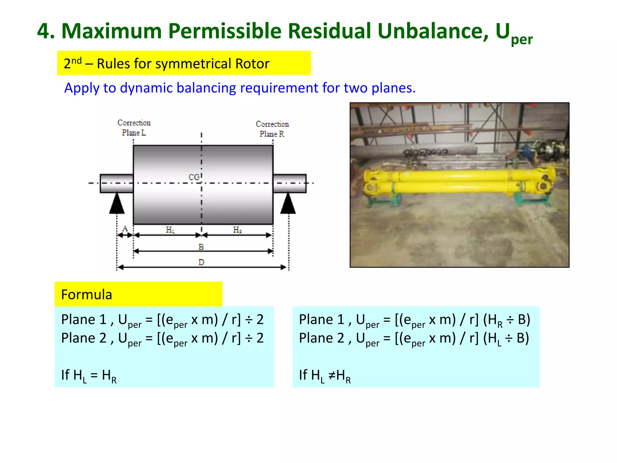 Balancing requirement according to iso 1940 | PPTX