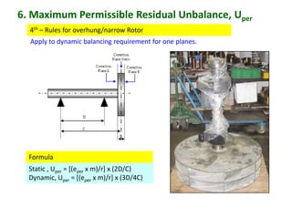 Balancing requirement according to iso 1940 | PPTX