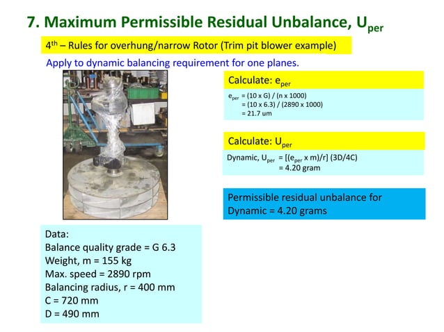 Balancing requirement according to iso 1940 | PPTX | Business ...