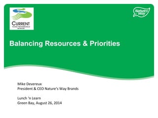 Balancing Resources and Priorities | PDF | Business Administration ...