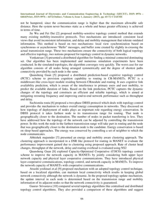 Balancing stable topology and network lifetime in ad hoc networks | PDF | Computer Networking ...