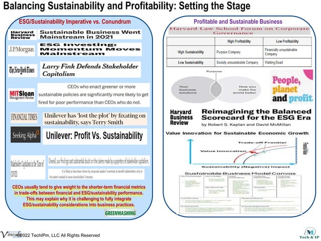 Balancing Sustainability and Profitability | PPTX | Green Solutions ...
