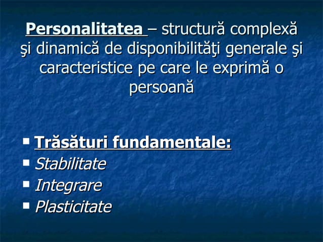 Balan Georgeta Braila Identitatea Personala | PPT
