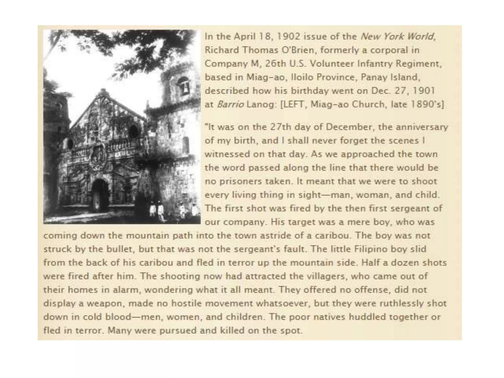 Balangiga Massacre | PPTX