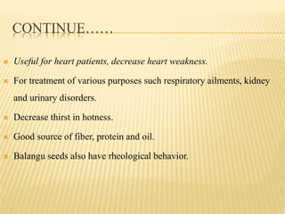 Production Technology of Balango | PPTX