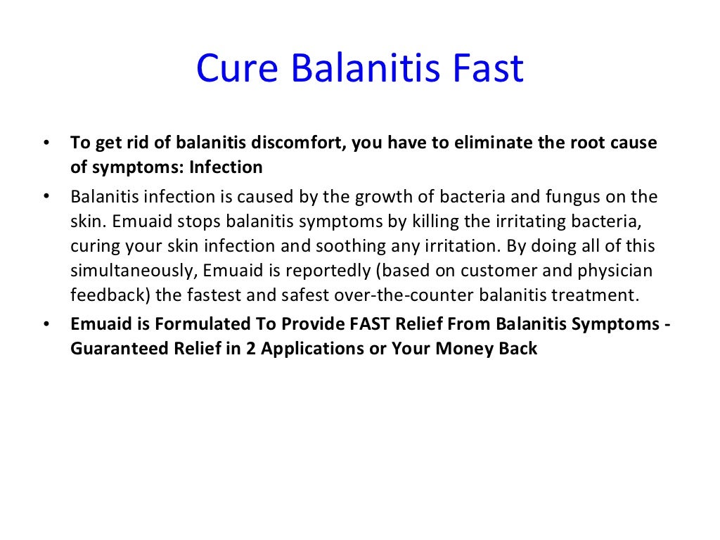 Candida Balanitis Treatment