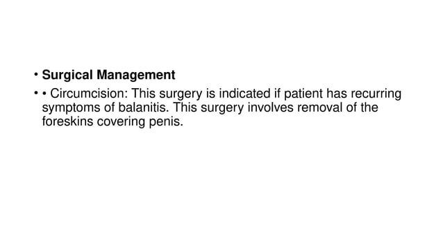 Balanitis.pptx THIS PPT IS SPECIALLY DESIGNED FOR BSC NURSING | PPTX