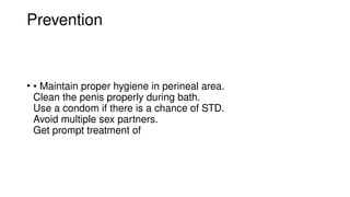 Balanitis.pptx THIS PPT IS SPECIALLY DESIGNED FOR BSC NURSING | PPTX