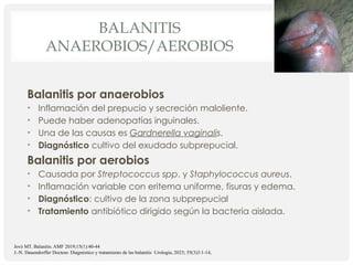 Balanitis manejo desde atención primaria, cuadro clinico diagnostico y ...