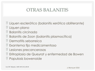 Balanitis manejo desde atención primaria, cuadro clinico diagnostico y ...