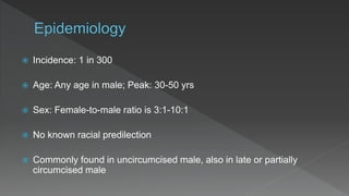 Balanitis Xerotica Obliterans (BXO) / Penile Lichen Sclerosus | PPTX