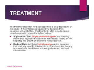 Balanoposthitis | PPTX