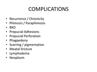 Balanoposthitis by Aseem | PPTX