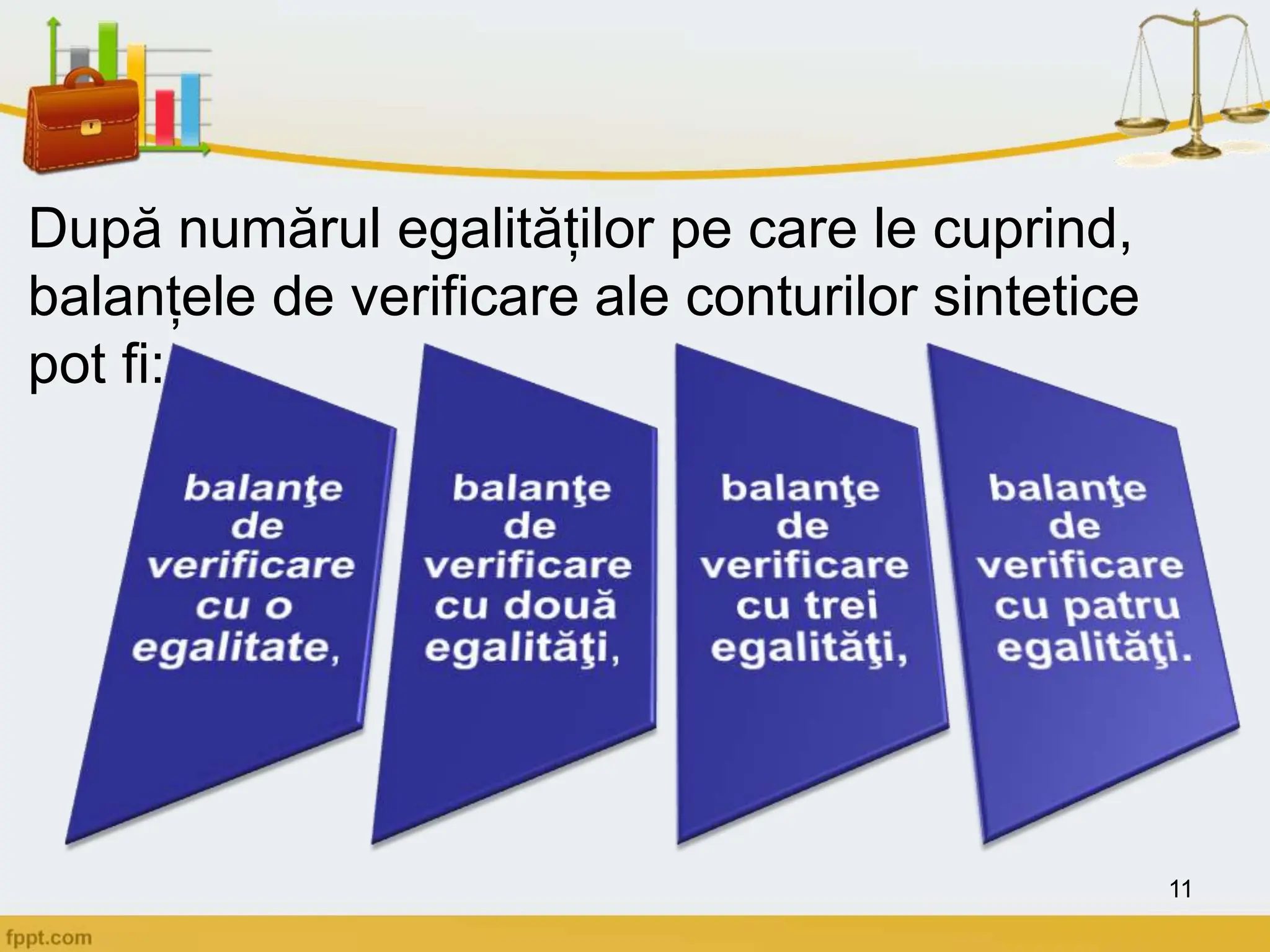 Balanta de verificare | PPT