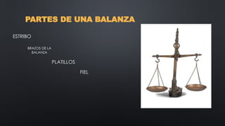 Generalidades de las balanzas analíticas | PPTX