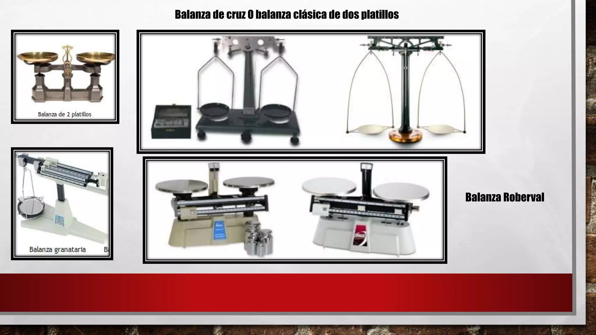 Balanzas de laboratorio | PPTX