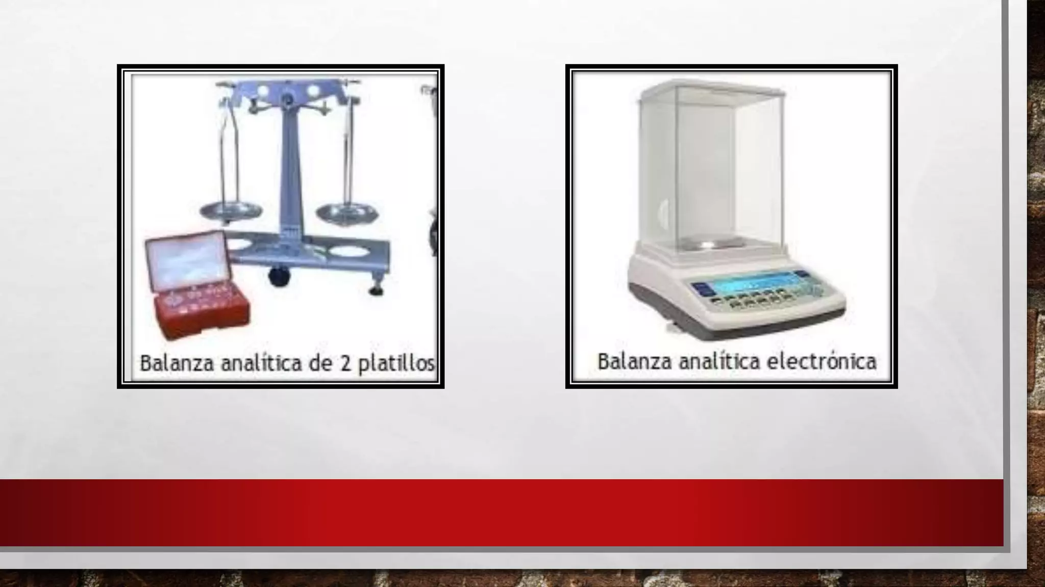 Balanzas de laboratorio | PPT