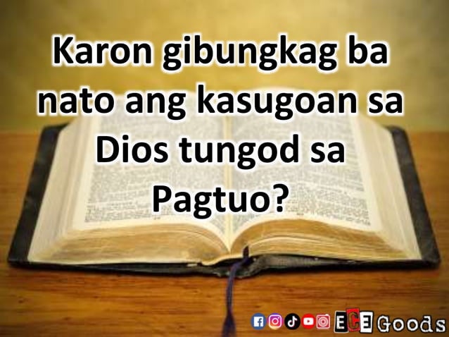 Balaod ug Grasya, Napulo ka Sugo - Edison 2018 Post 12 & Mone.ppt