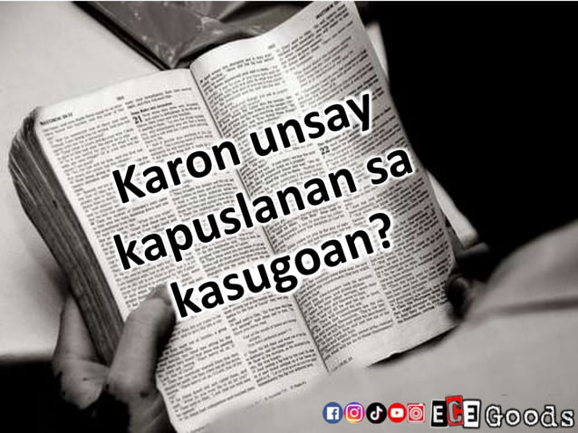 Balaod ug Grasya, Napulo ka Sugo - Edison 2018 Post 12 & Mone.ppt