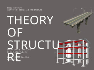 THEORY OF STRUCTURES FOR ARCHITECTURE.pptx