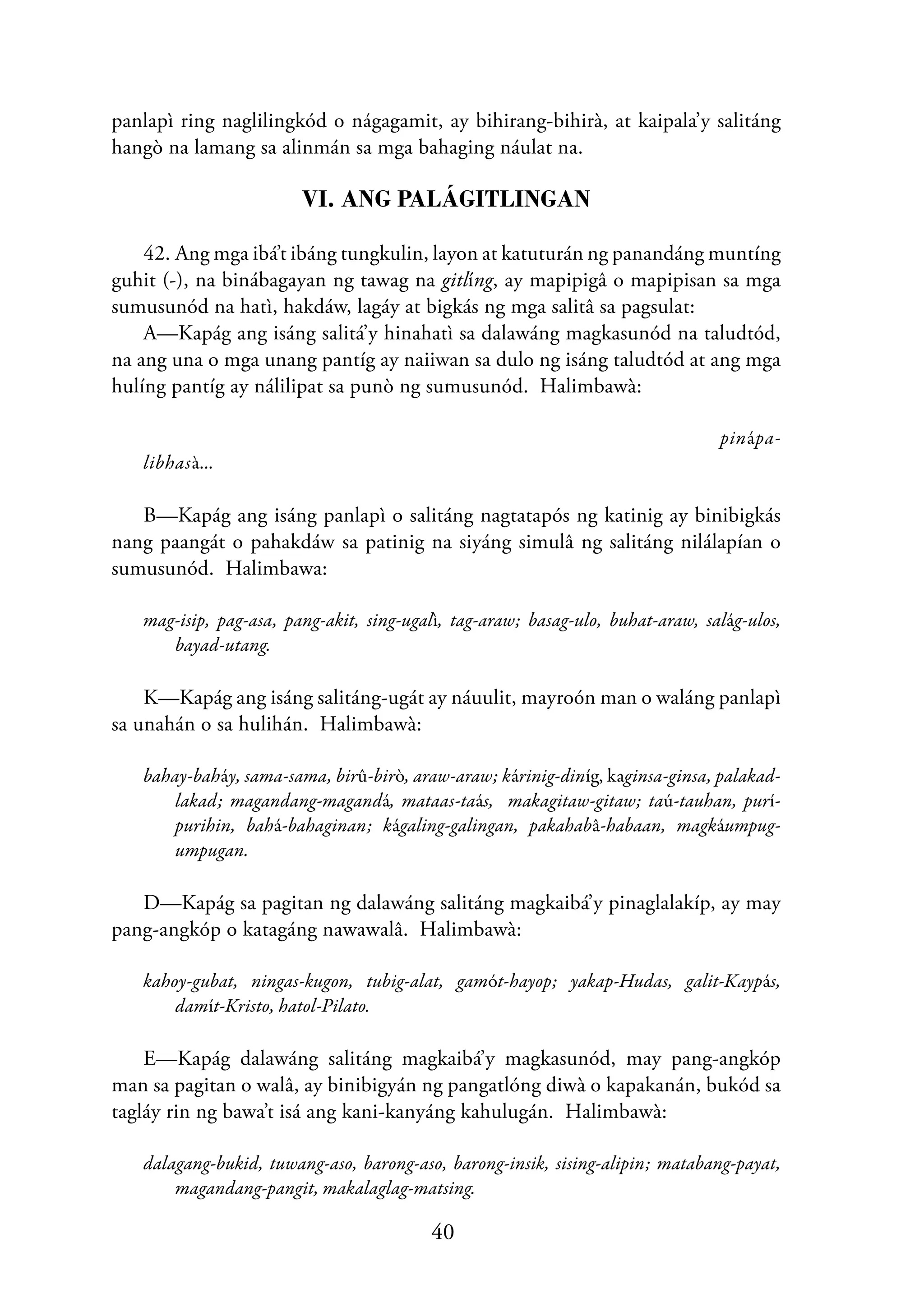 Balarila-ng-Wikang-Pambansa-FILIPINO PDF | PDF