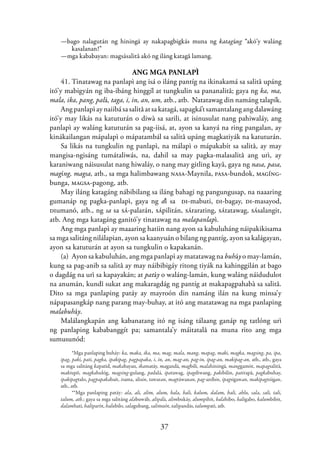 Balarila-ng-Wikang-Pambansa-FILIPINO PDF | PDF