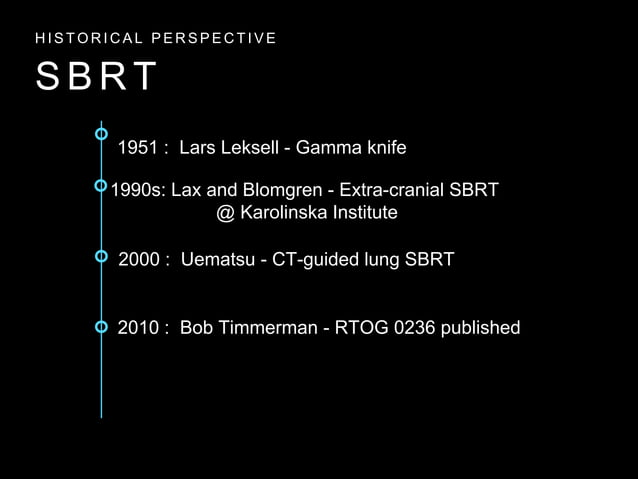 SBRT benefits and toxicities | PPT