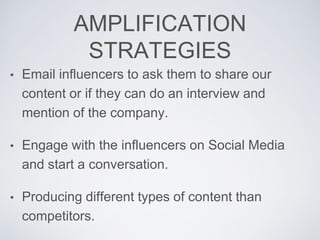 Balash PR Social Media Plan | PPT