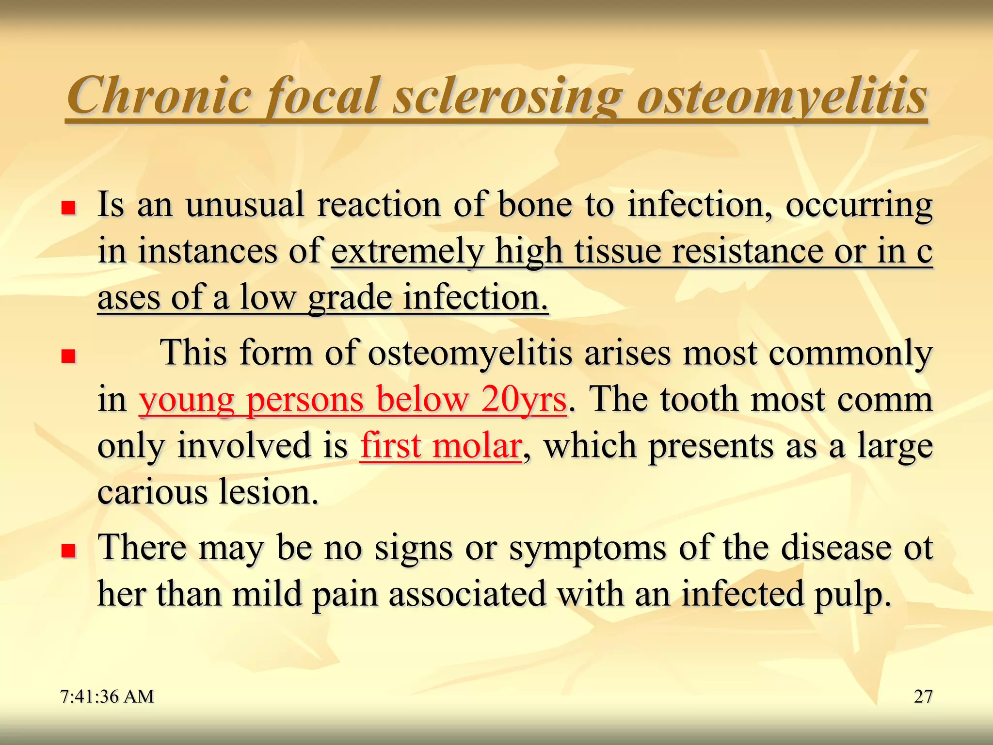 OSTEOMYELITIS TREATMENT PROTOCOL | PPTX