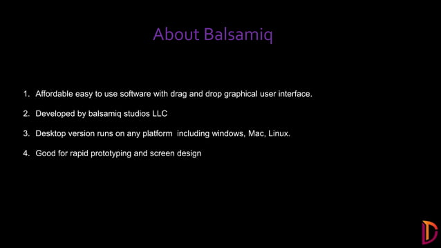 Wireframing with balsamiq by Chandeep | PPTX | Web Design and HTML | Internet