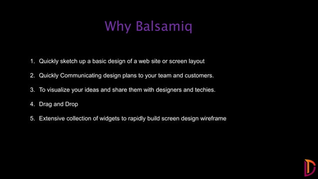 Wireframing with balsamiq by Chandeep | PPTX | Web Design and HTML | Internet